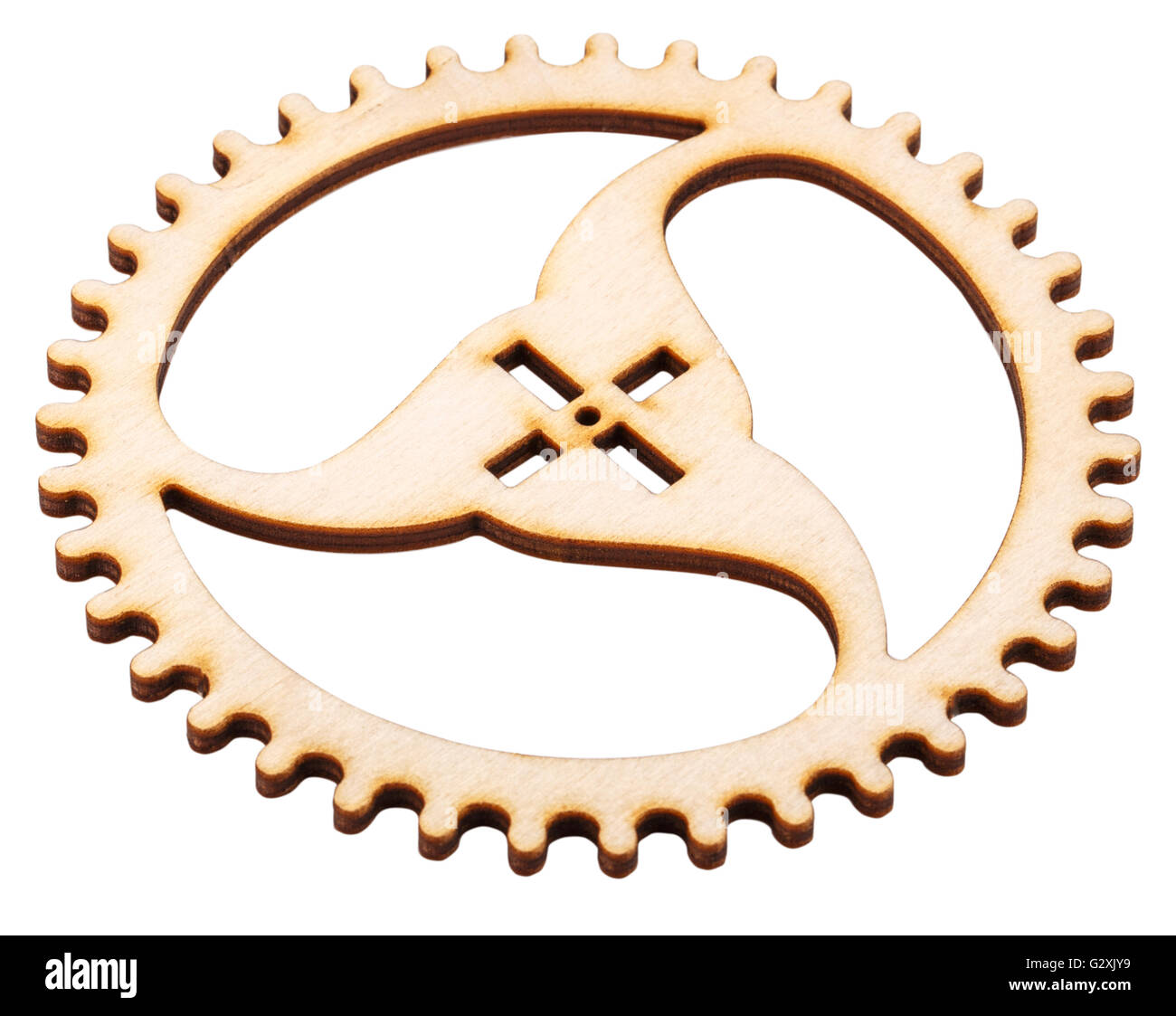 gear Isolated on white background Stock Photo - Alamy