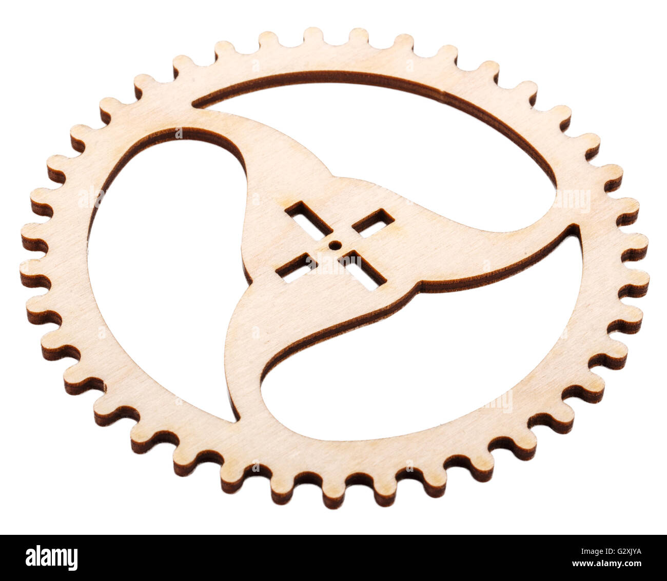 gear Isolated on white background Stock Photo - Alamy