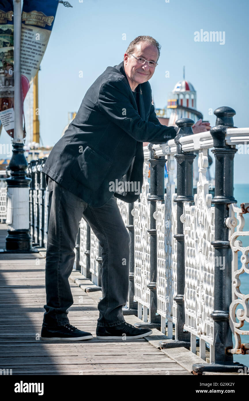 Crime writer Peter James photographed in Brighton Stock Photo - Alamy