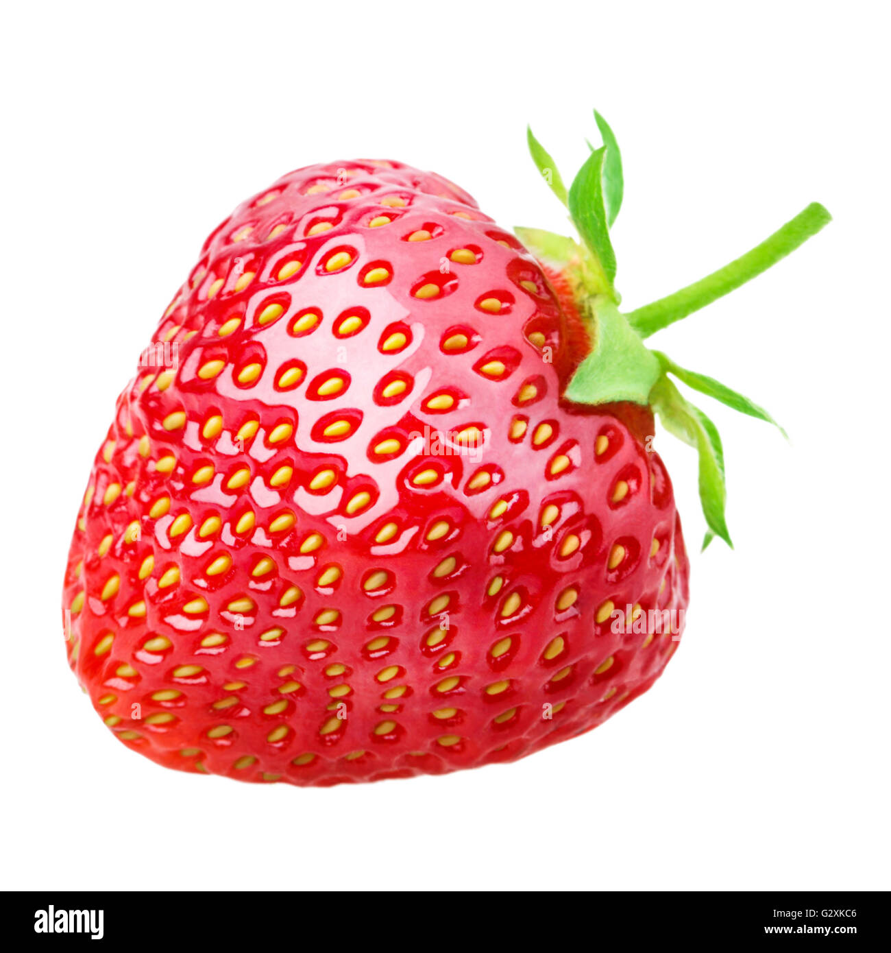 red strawberries isolated on white clipping path Stock Photo - Alamy