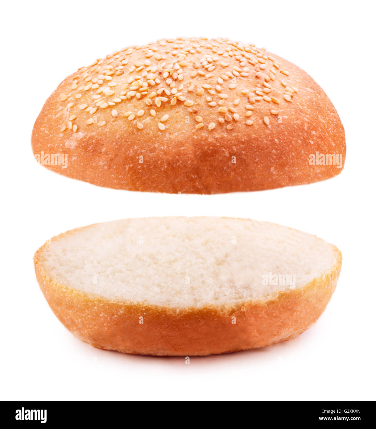 Open Hamburger Bun