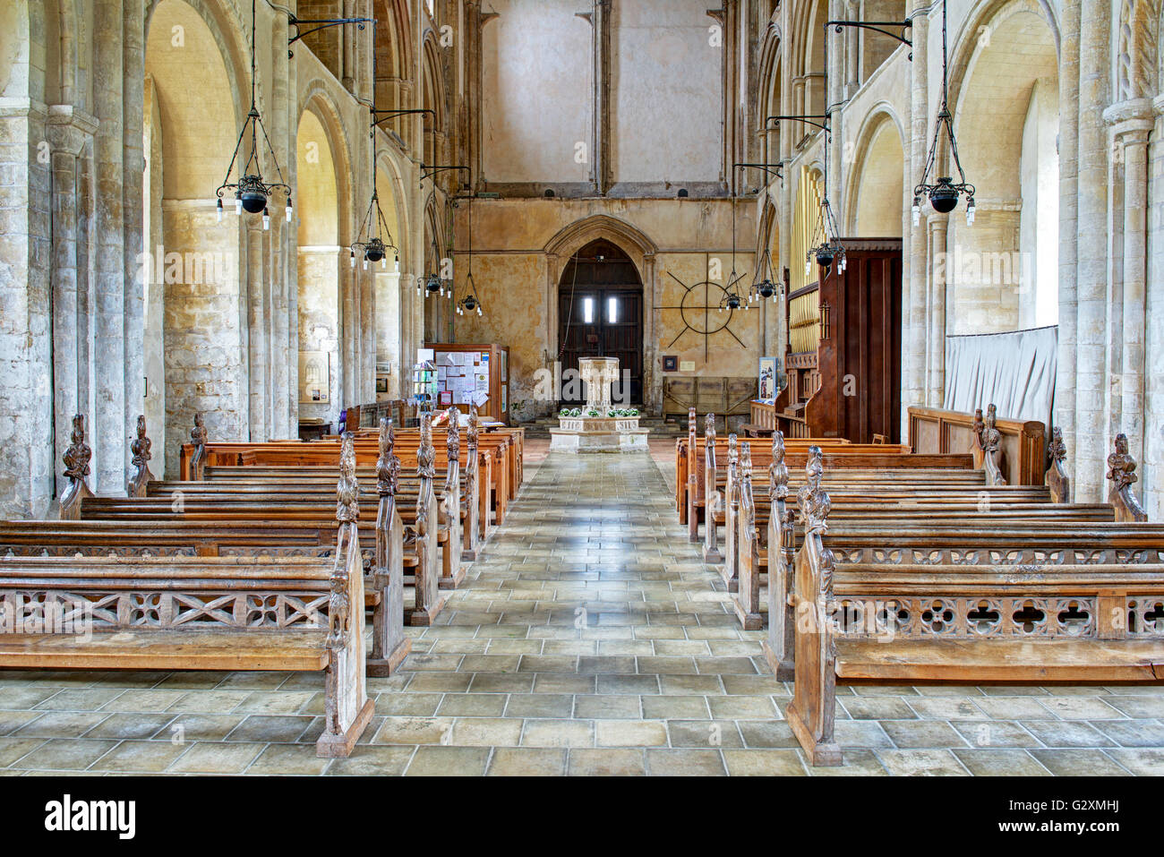 Interior of Binham Priory, Norfolk, England UK Stock Photo - Alamy