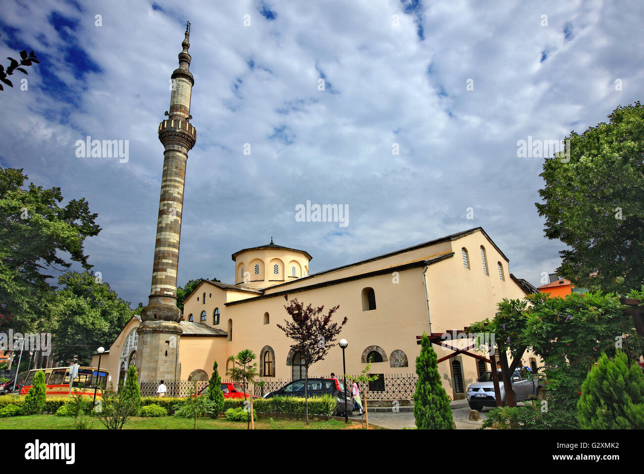 The Fatih Buyuk mosque (old byzantine church of Theotokos Chrysokefalos ...