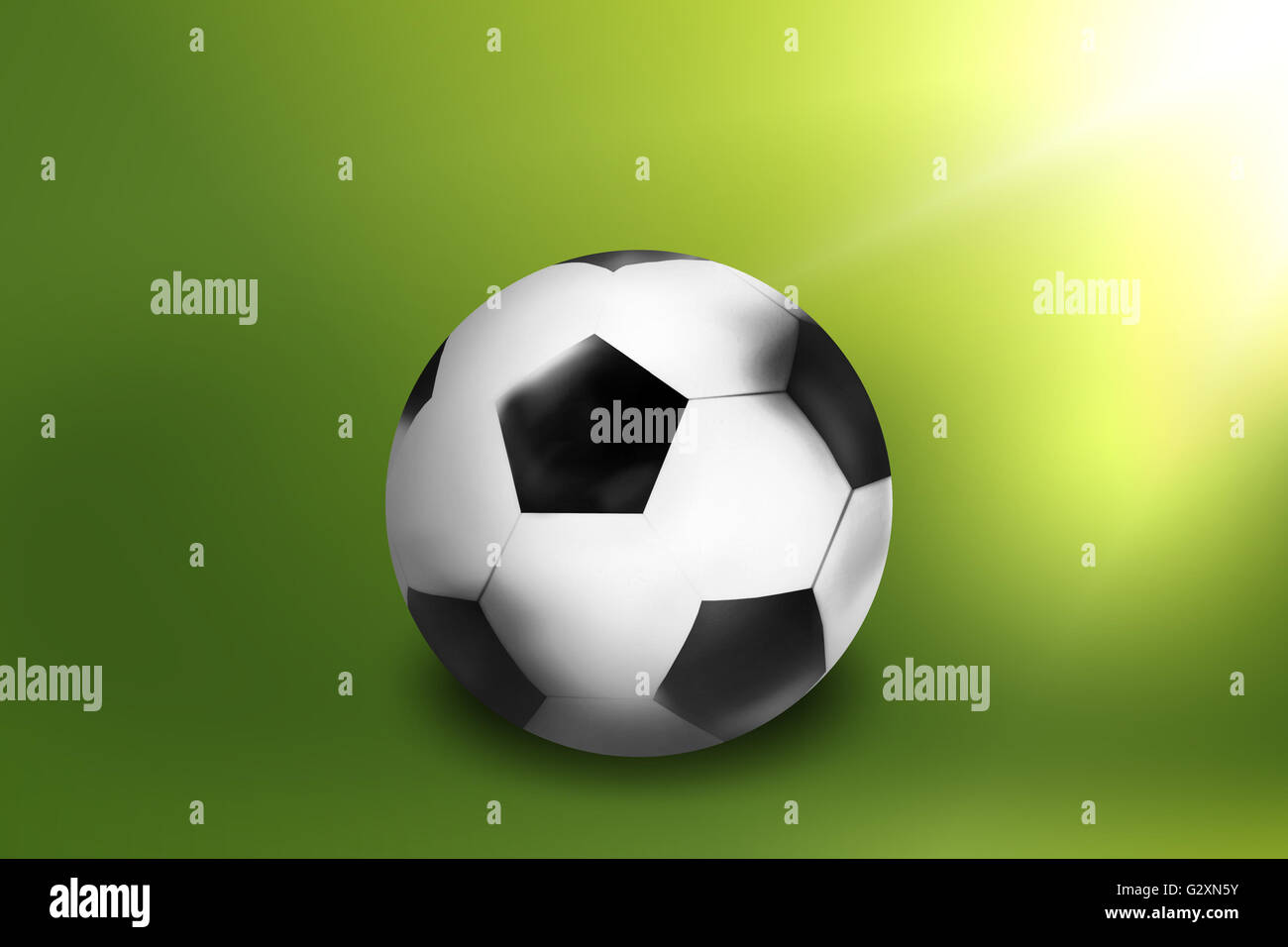 Football Soccer Ball Stock Photo - Alamy