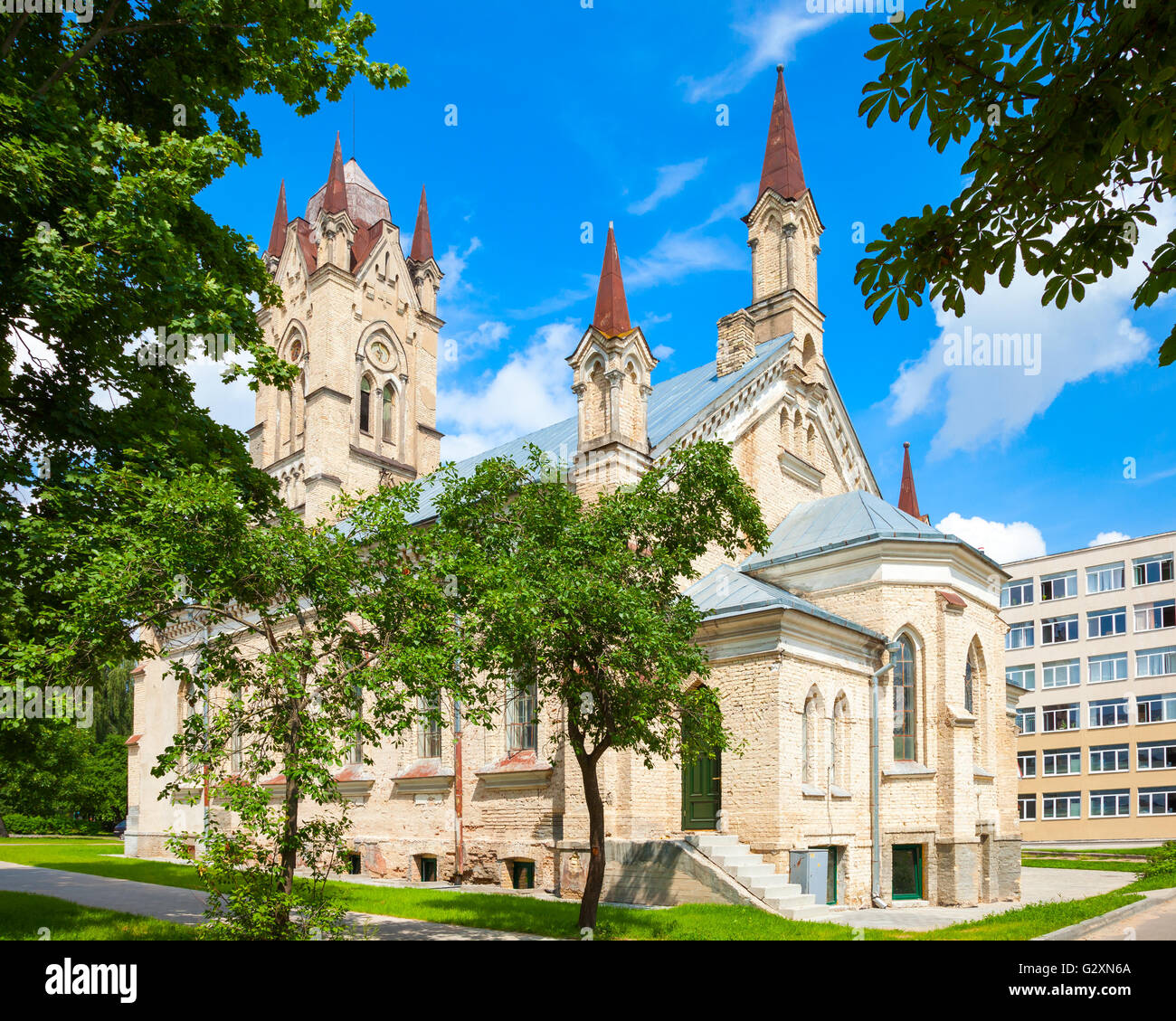 Lutheran church in Grodno, Belarus Stock Photo - Alamy