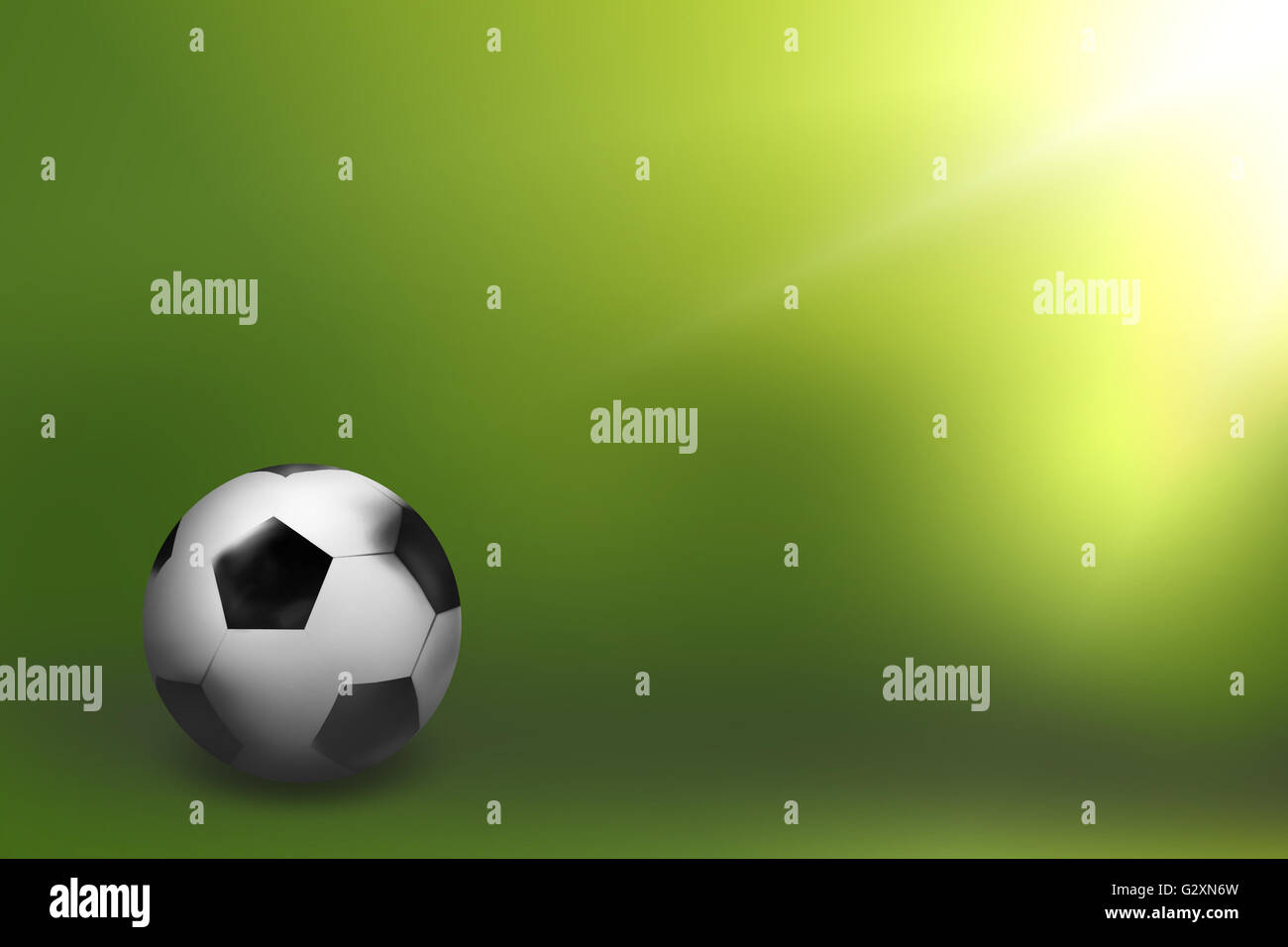 Football Soccer Ball Stock Photo - Alamy