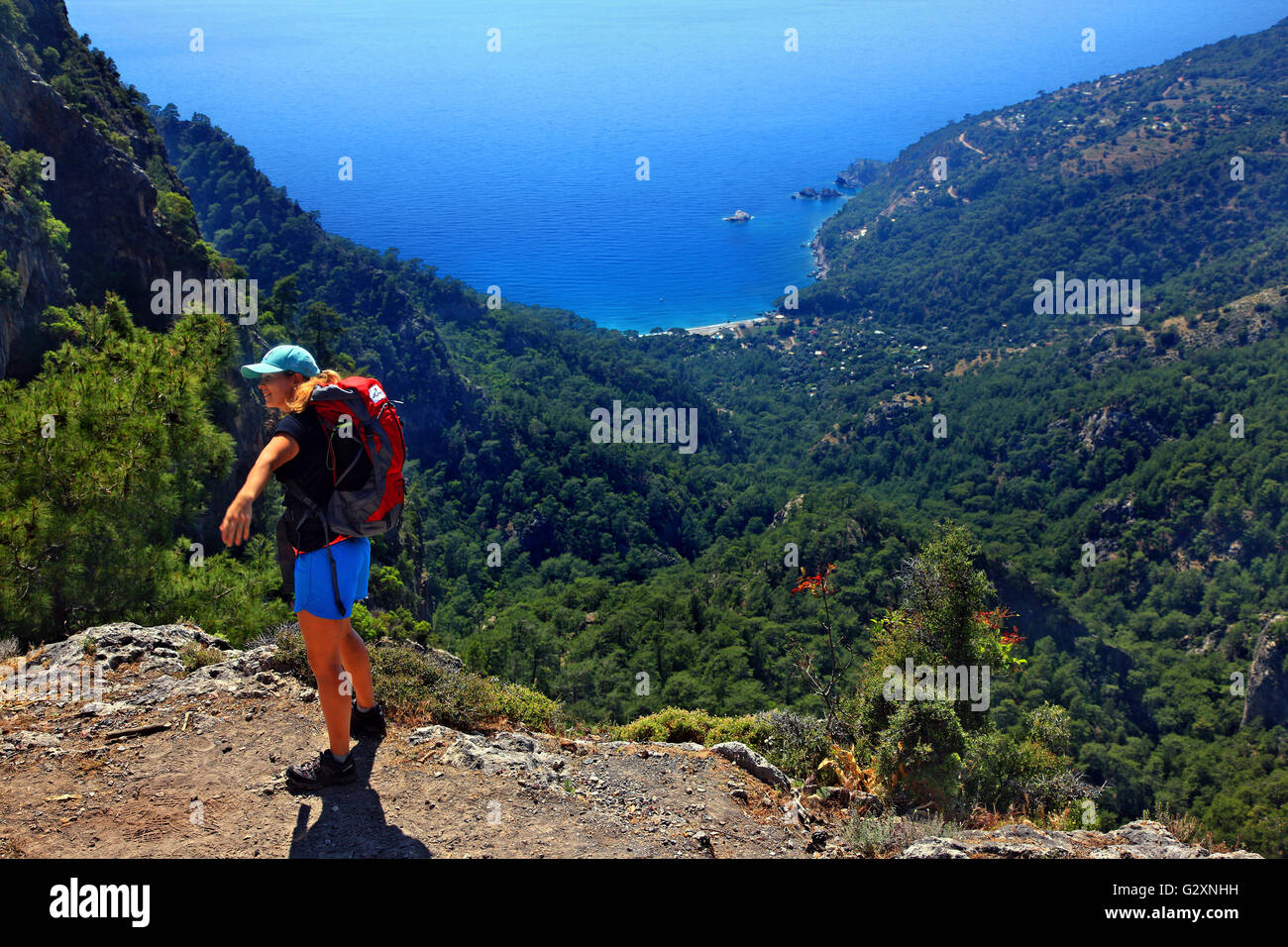 Hiking on the Lycian Way (the part from Alinca village to fantastic ...