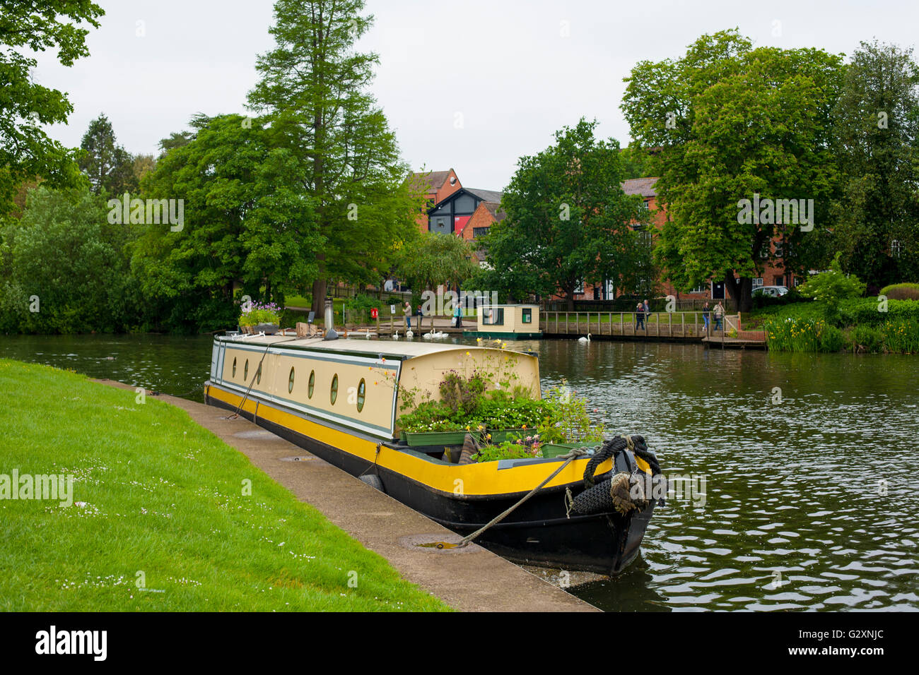 Marina on the river avon hi-res stock photography and images - Alamy