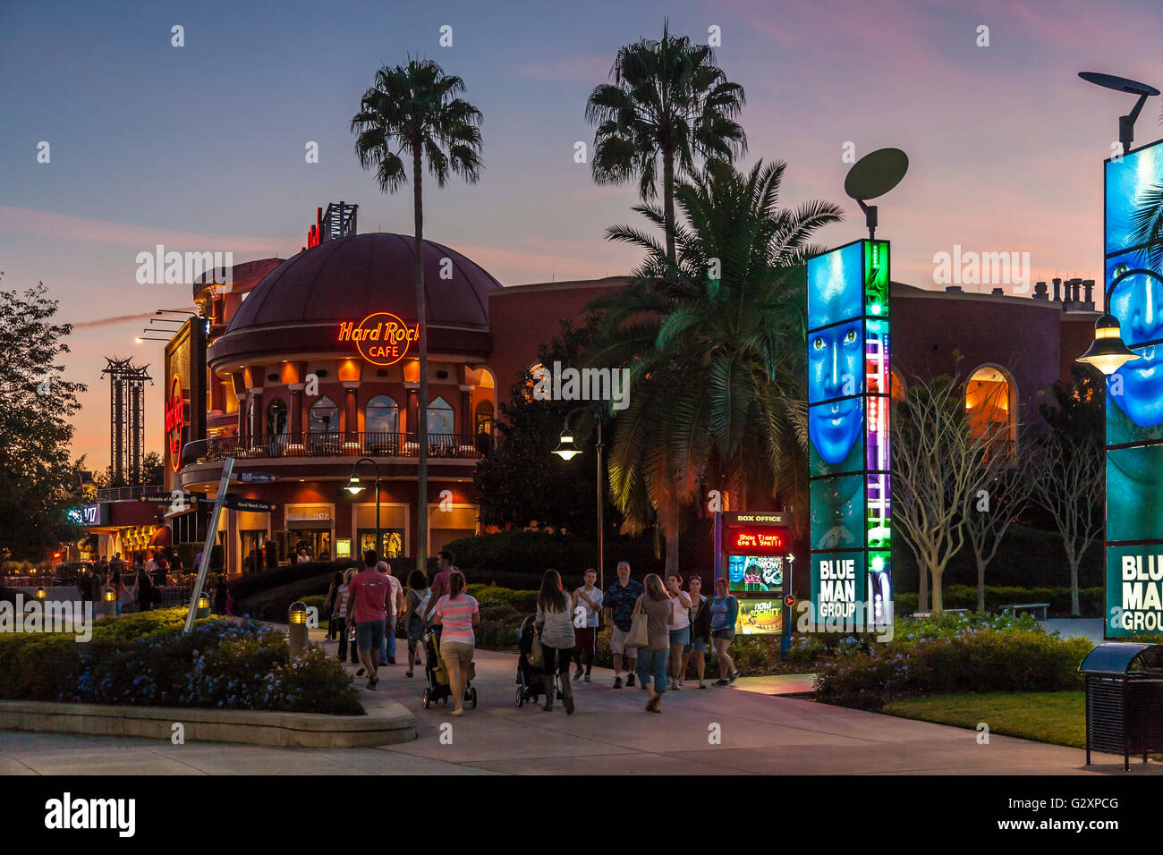 City walk hard rock hi-res stock photography and images - Alamy