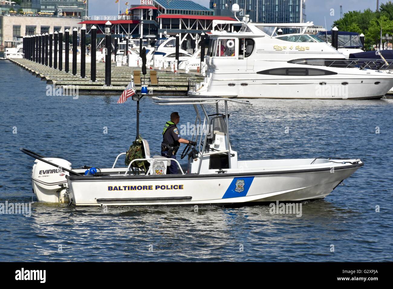 Baltimore city police hi-res stock photography and images - Alamy