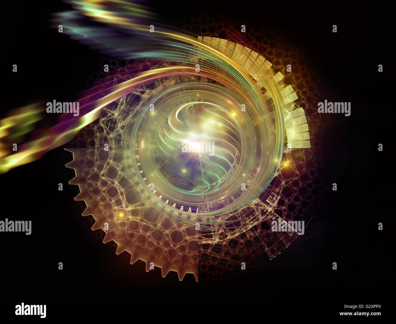 Energy of Geometry series. Background design of abstract shapes, colors ...