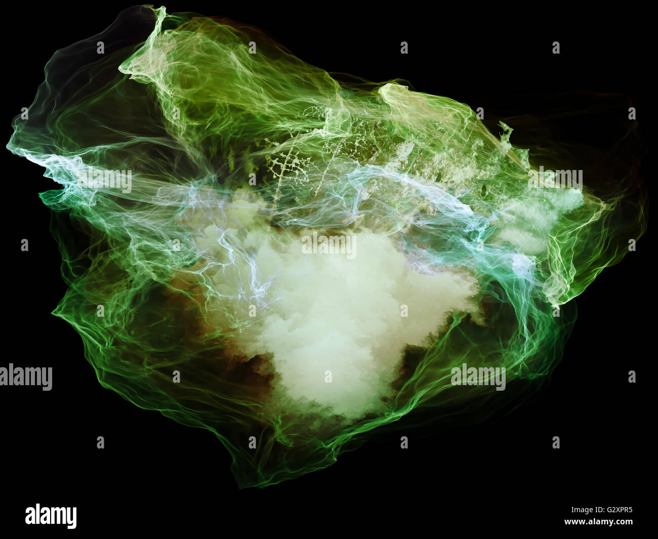 Neural Paperweight series. Design made of abstract shapes, colors and ...