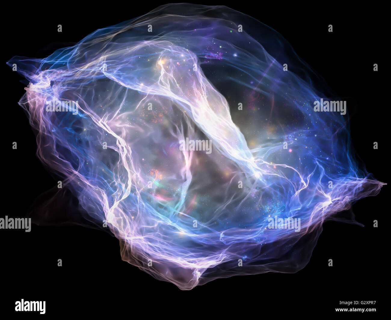 Subjective Neuron series. Design composed of abstract shapes, colors ...