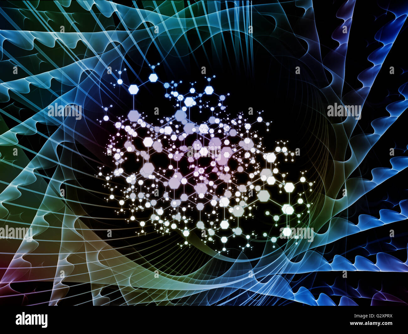 Molecular Swirl series. Composition of molecules and technological ...