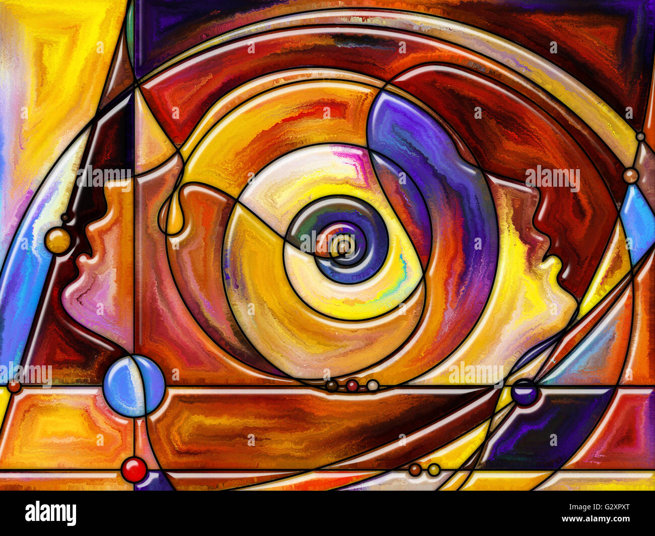 Abstract glass curve hi-res stock photography and images - Alamy