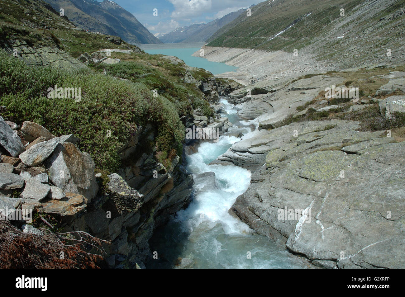 Mattmark dam hi-res stock photography and images - Alamy