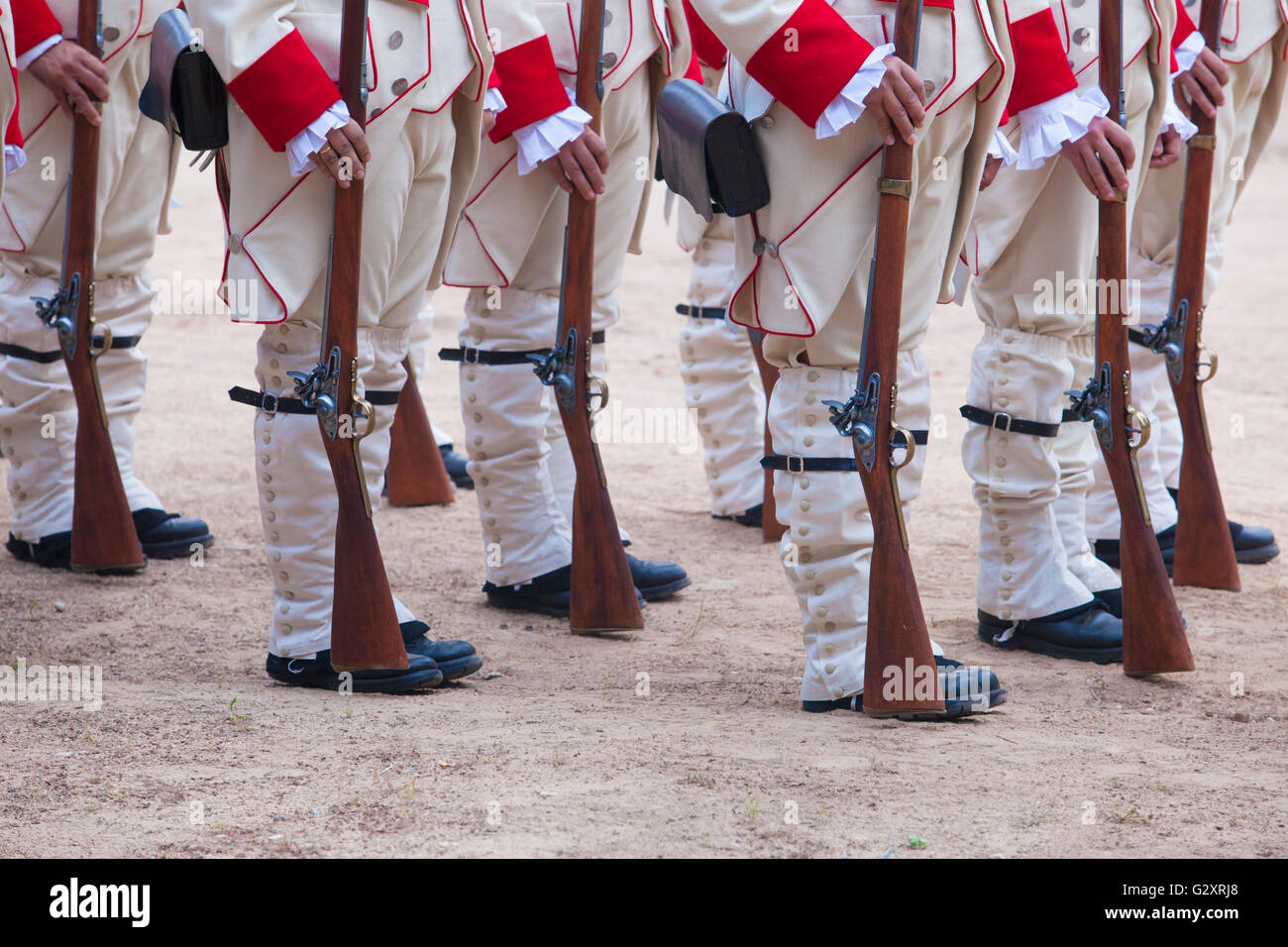 Badajoz, Spain - May 25, 2016: spanish troops during the Armed forces ...