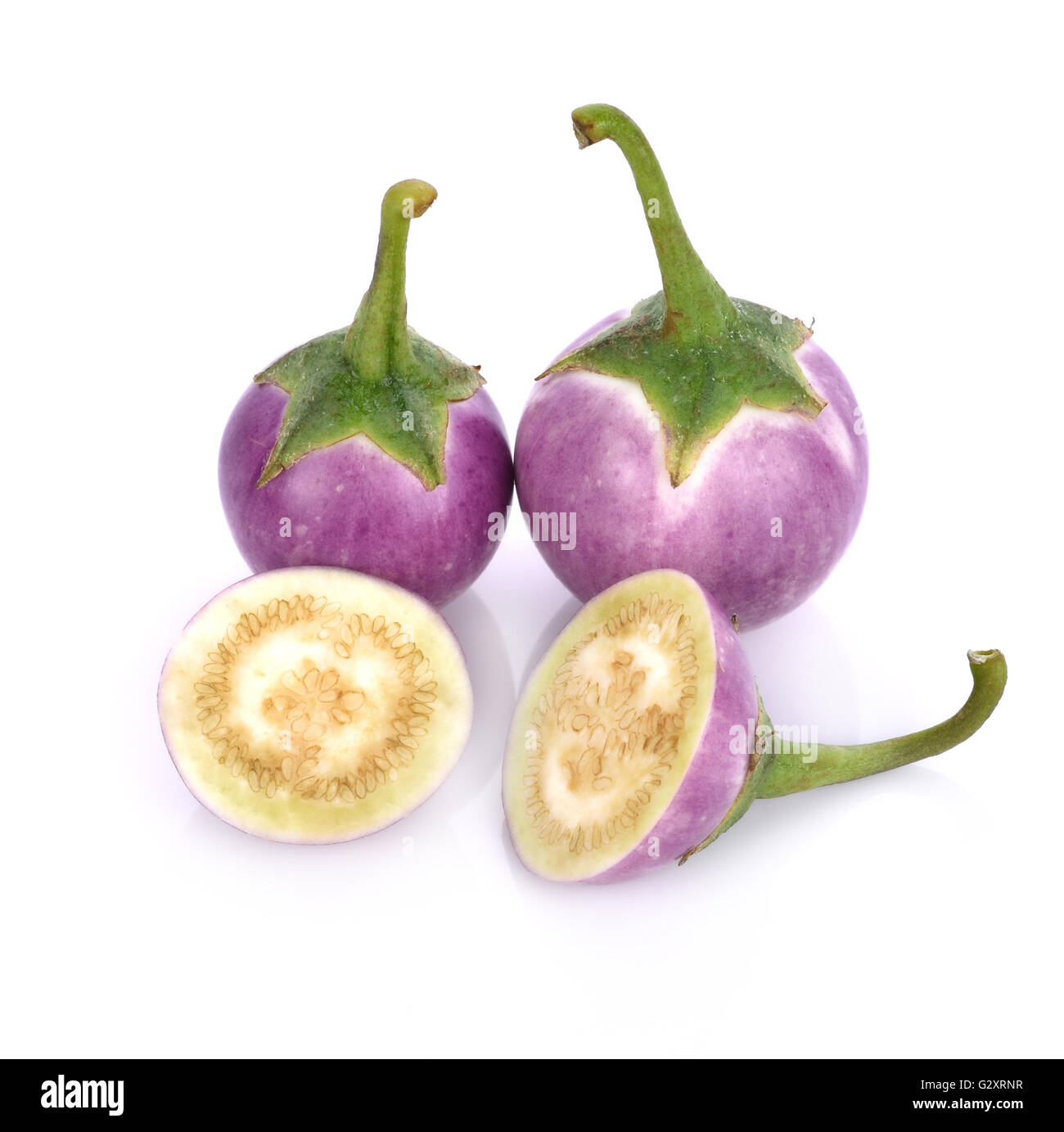 White brinjal hi-res stock photography and images - Alamy