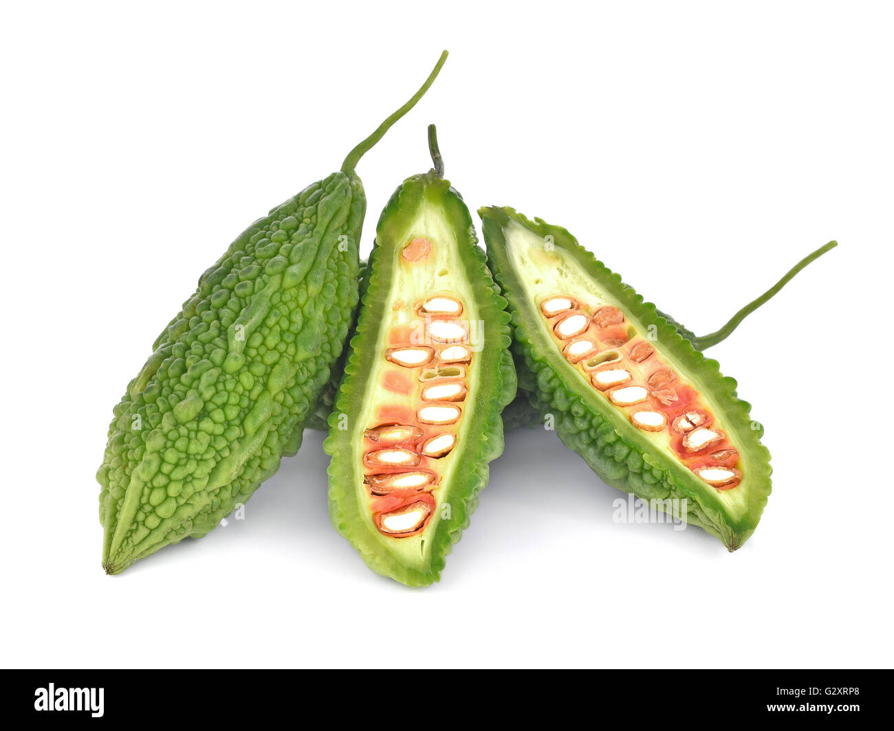 Bitter gourd Cut Out Stock Images & Pictures - Alamy