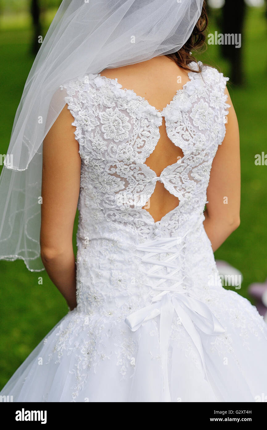 Woman with back turned to camera hi-res stock photography and images ...