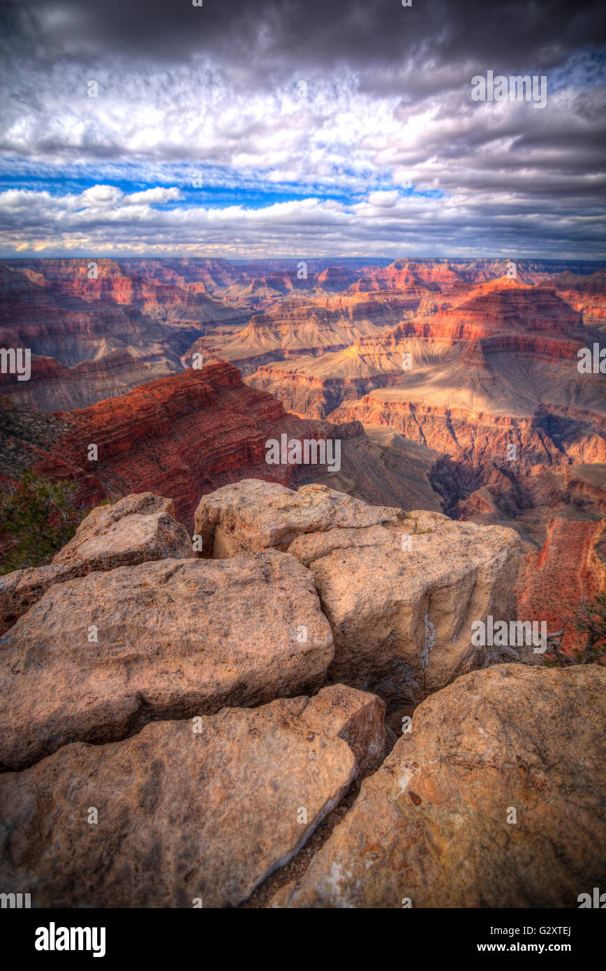 famous view of Grand Canyon , Arizona, USA Stock Photo - Alamy