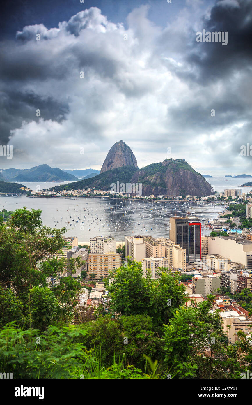 Rio De Janeiro, Brazil in the evening sun light Stock Photo - Alamy
