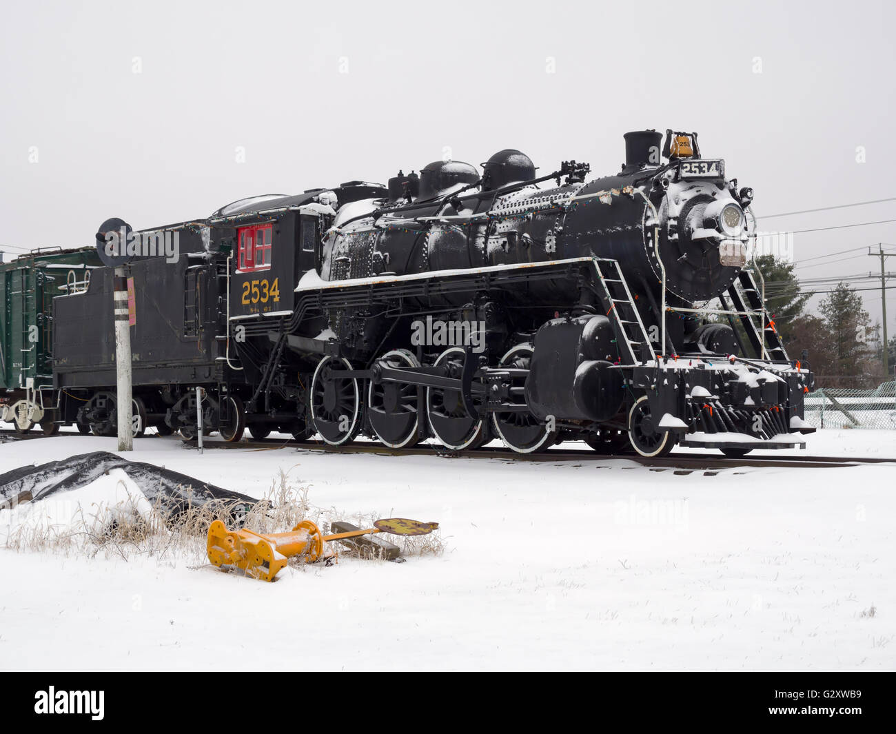 Memory Junction Railway Museum, Brighton, Ontario, Canada. A 1906 Grand ...