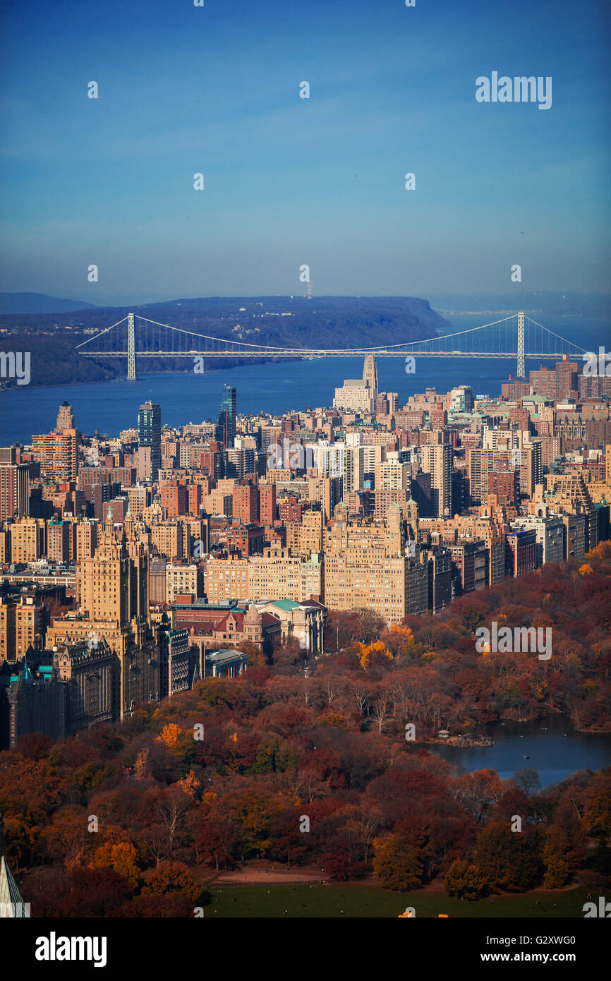 Sunset in Manhattan, New York, USA Stock Photo - Alamy