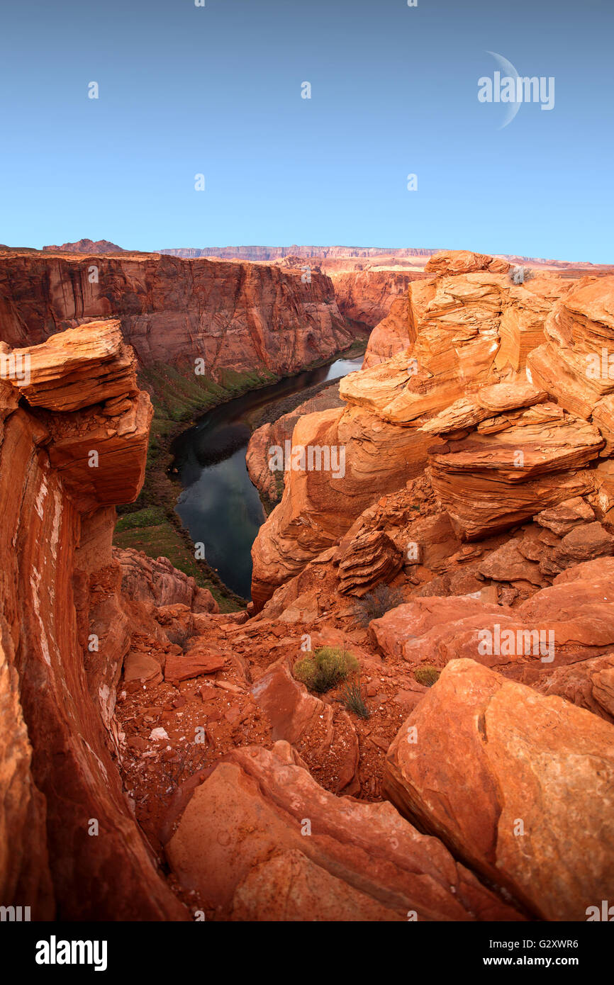 famous view of Grand Canyon , Arizona, USA Stock Photo - Alamy