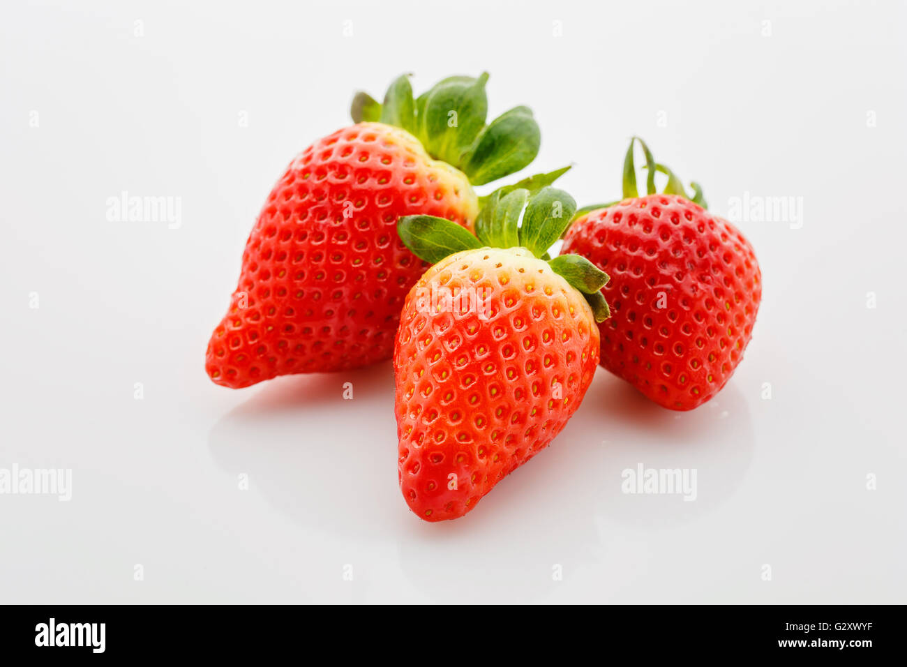 Closeup fully ripe strawberry hi-res stock photography and images - Alamy