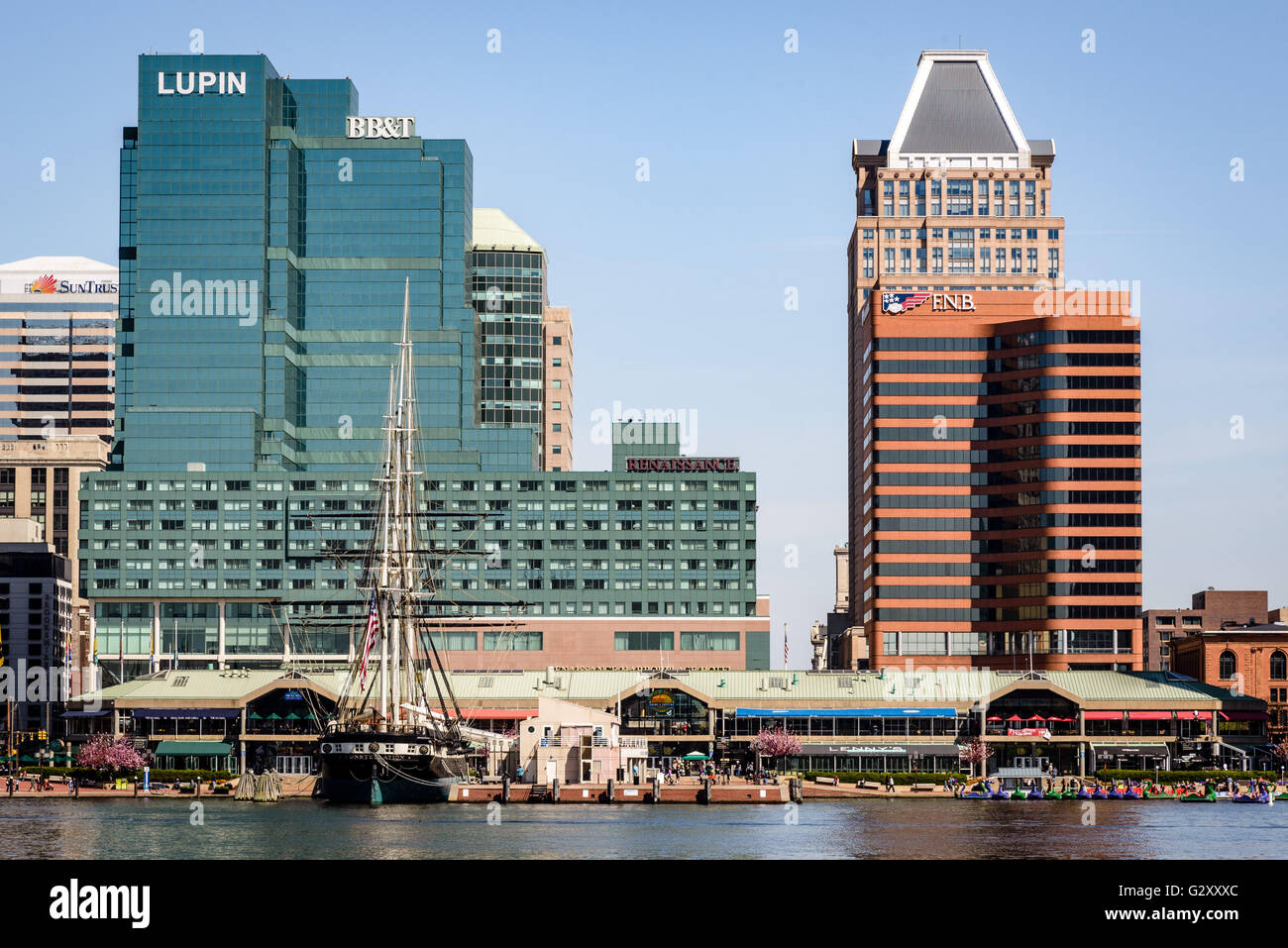 Baltimore harbor 19th century hi-res stock photography and images - Alamy