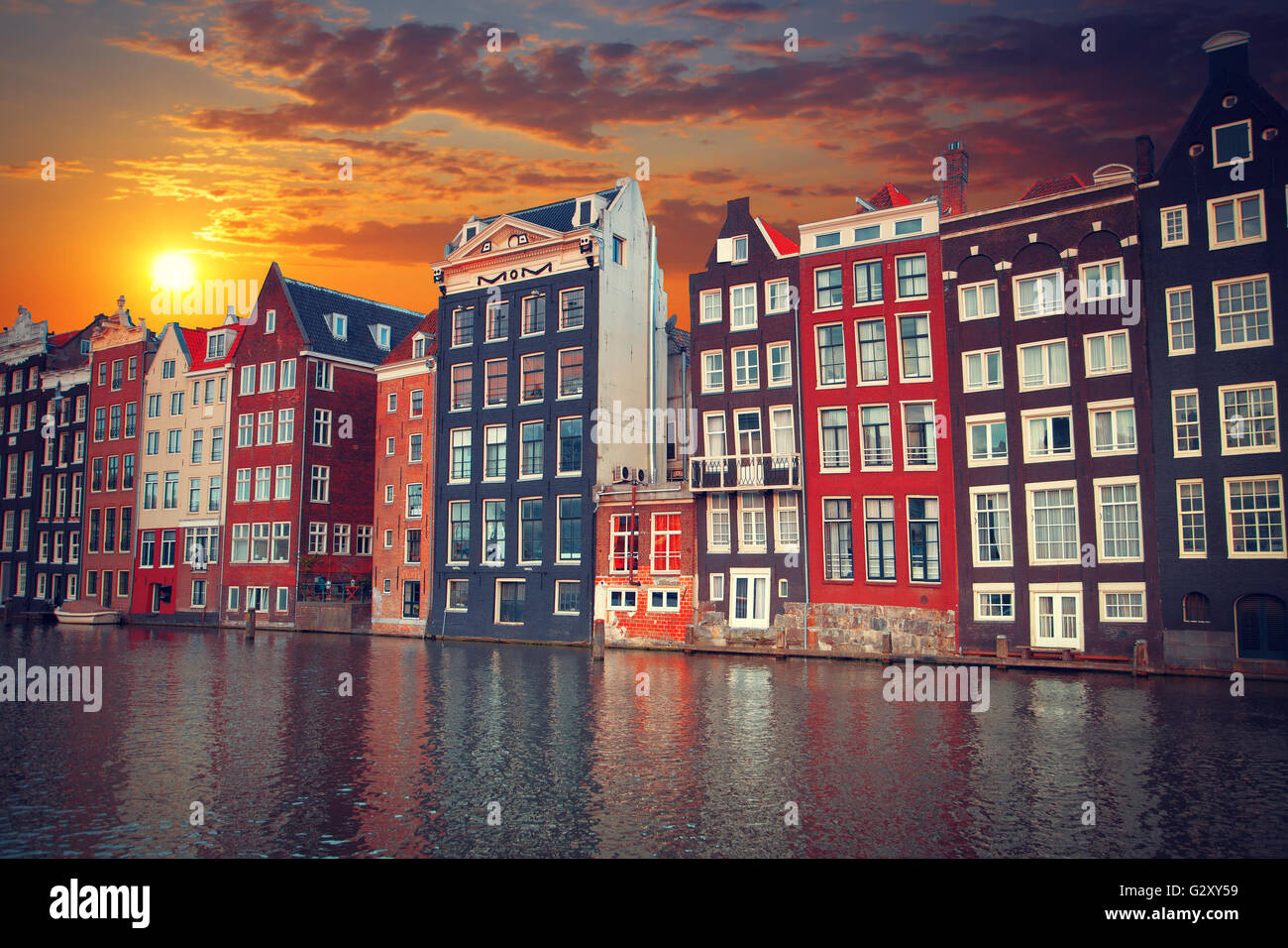 one of the most famous European city of Amsterdam. The capital of the ...