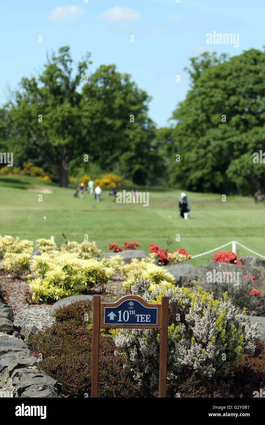 The 10th hole at Mar Hall Golf Club Stock Photo - Alamy