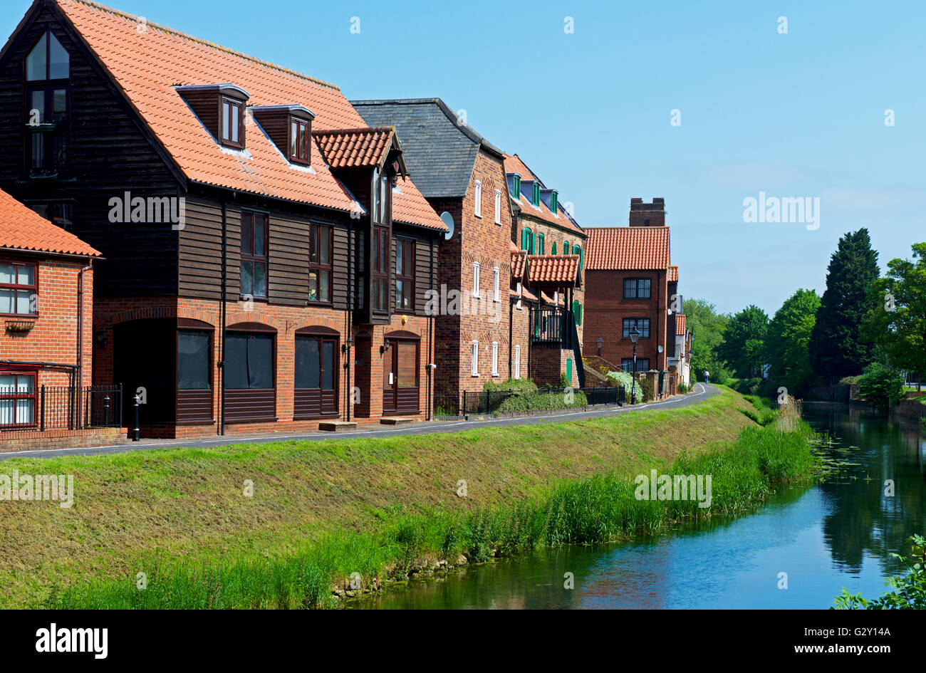 The River Welland in Spalding, Lincolnshire, England UK Stock Photo - Alamy