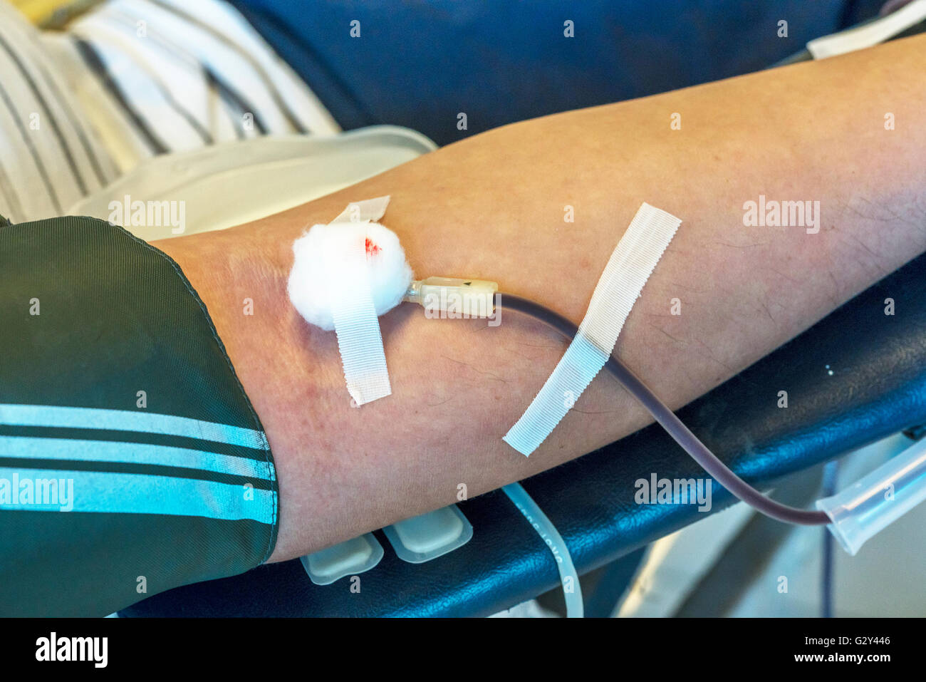 Blood donation process hi-res stock photography and images - Alamy