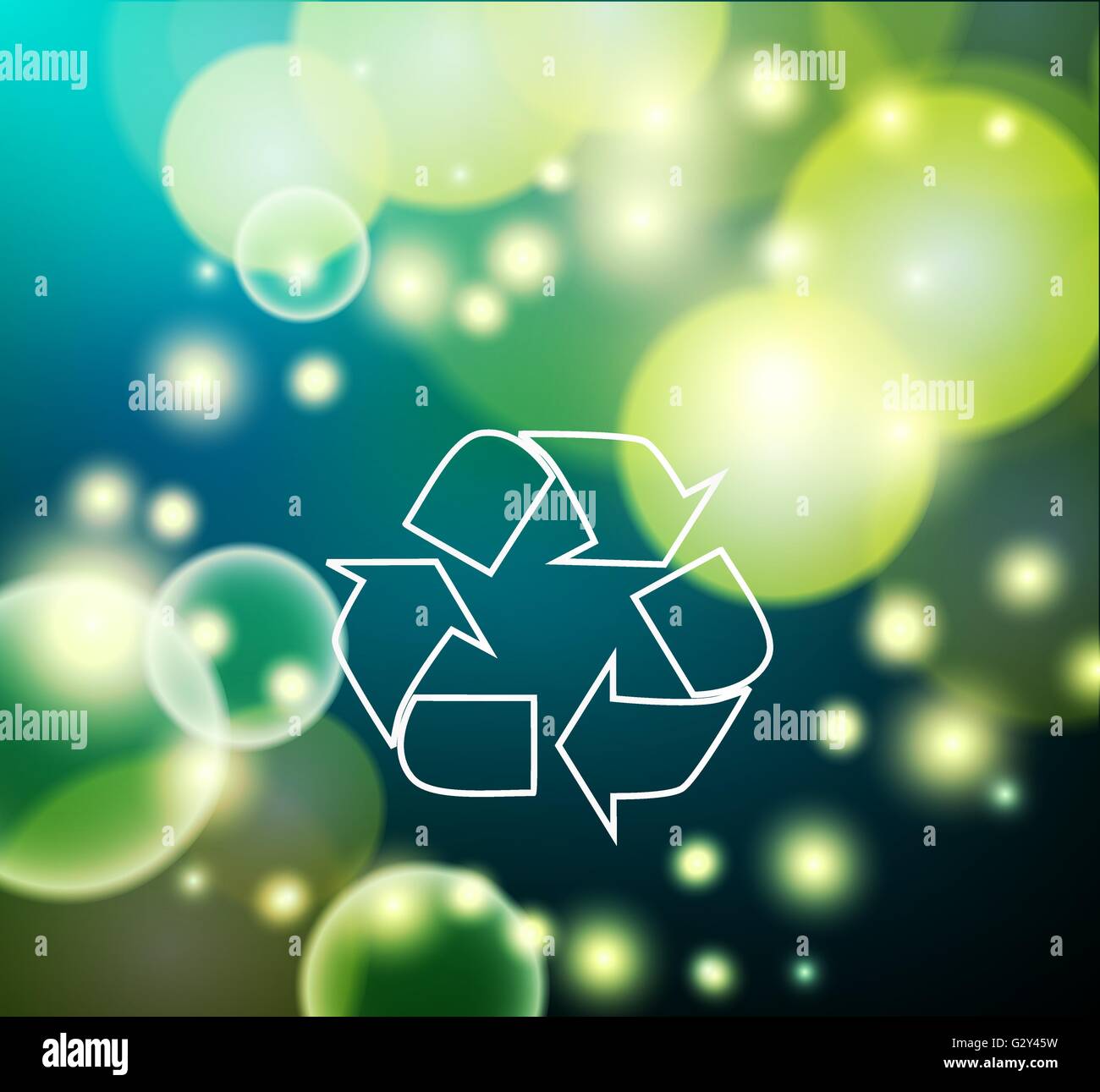 Green and ecological light background Stock Vector Image & Art - Alamy
