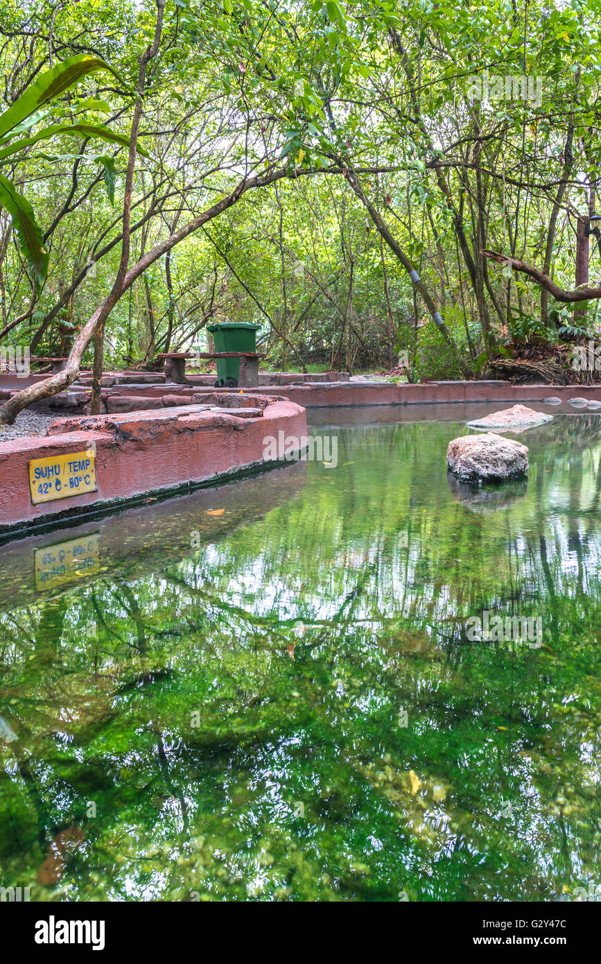 Felda Hot Spring at Sg Klah, Perak, Malaysia Stock Photo - Alamy