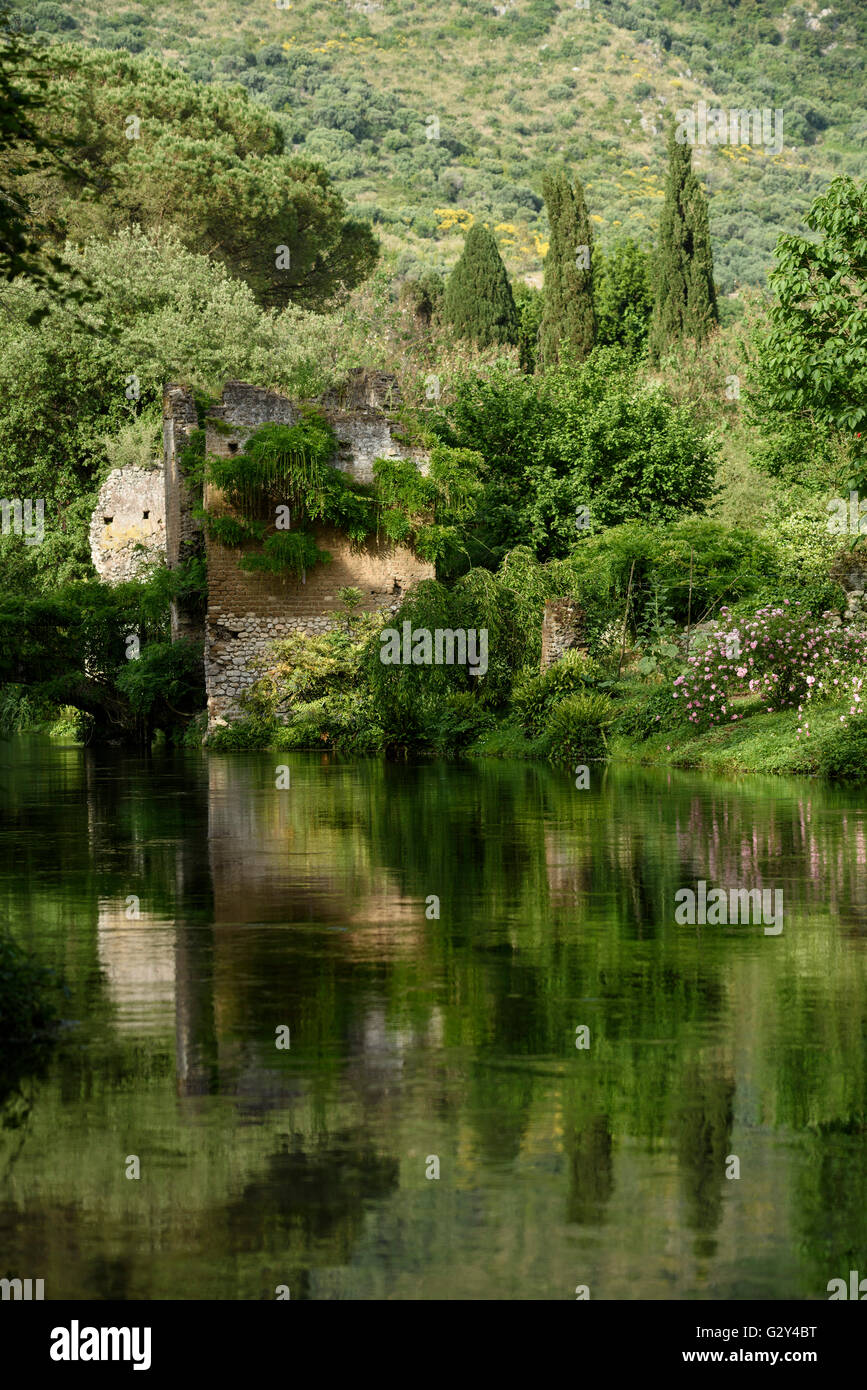 Gardens of Ninfa, Cisterna di Latina, Italy Stock Photo - Alamy