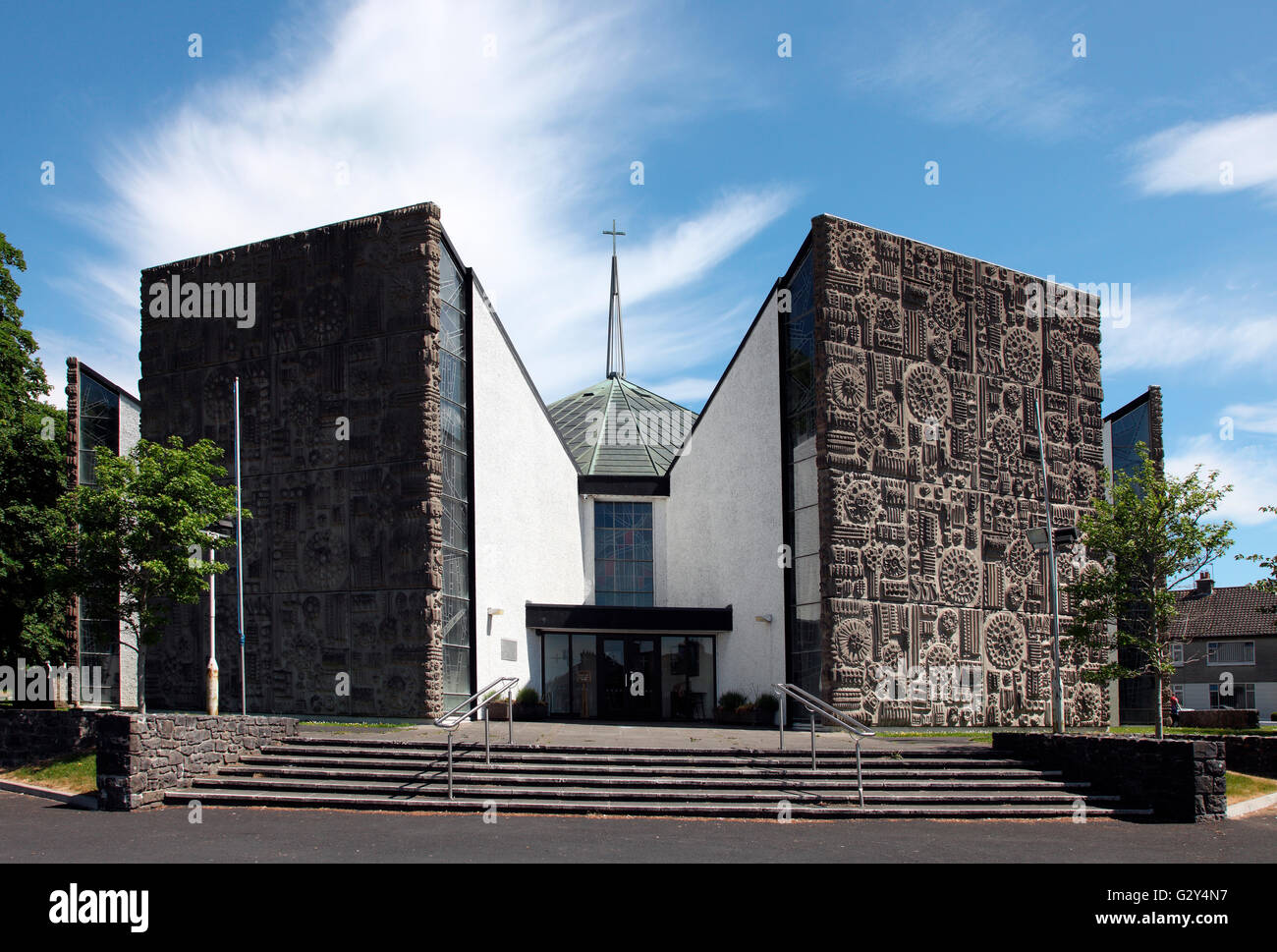 Unusual roman catholic church hi-res stock photography and images - Alamy
