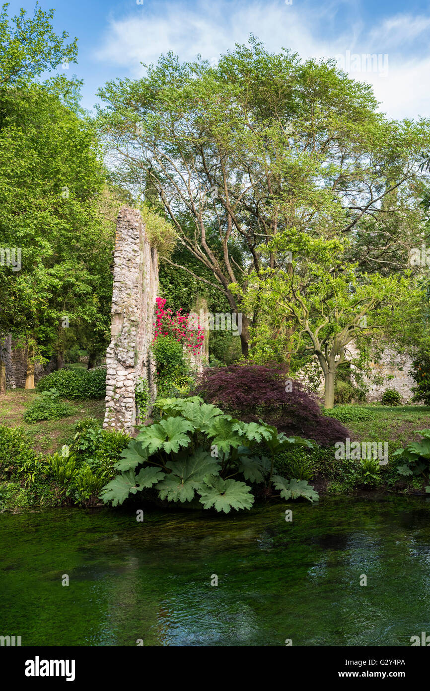 Gardens of Ninfa, Cisterna di Latina, Italy Stock Photo - Alamy