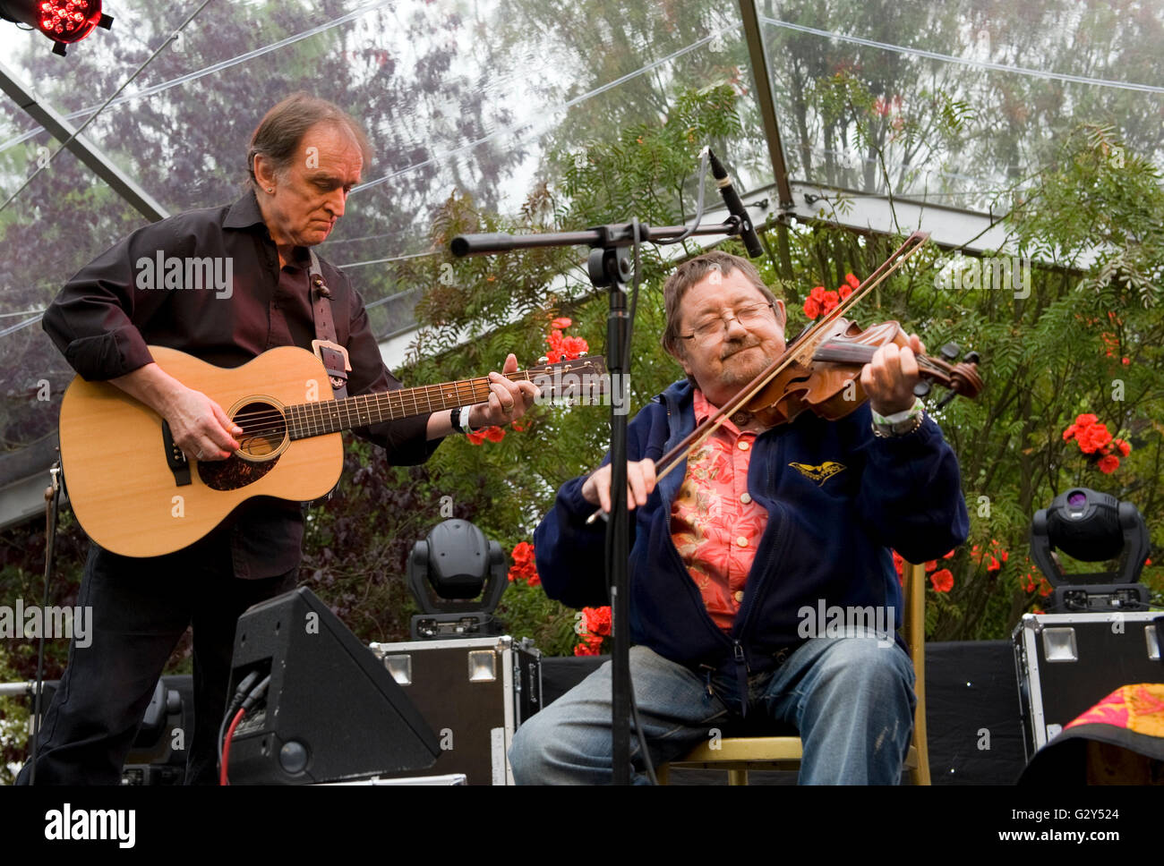 Martin Carthy and Dave Swarbrick at Moseley Folk Festival 8th September ...