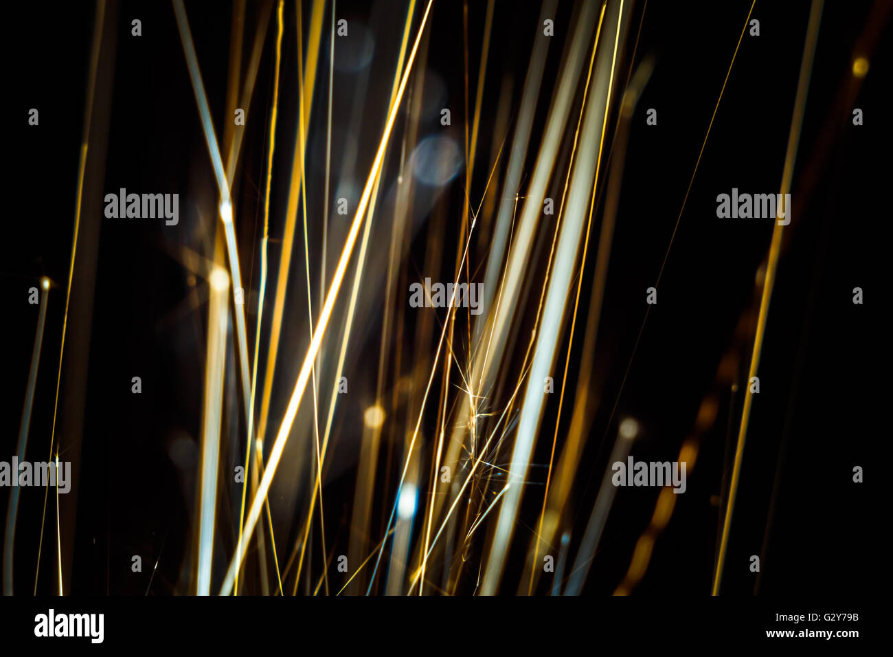Colored flint sparks Stock Photo - Alamy