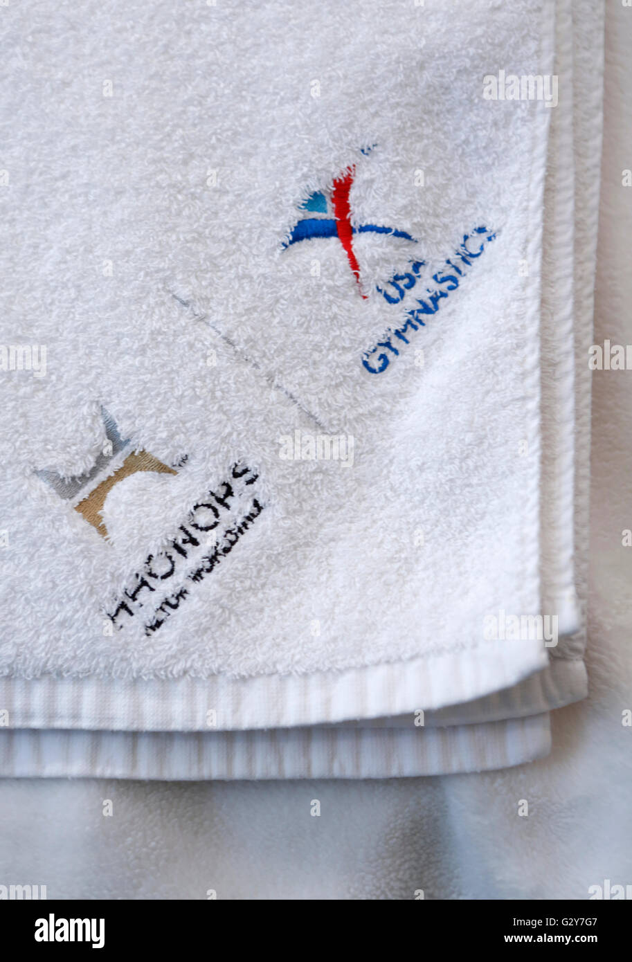 Towels at the Bela and Martha Karolyi Ranch, the USA Gymnastics ...