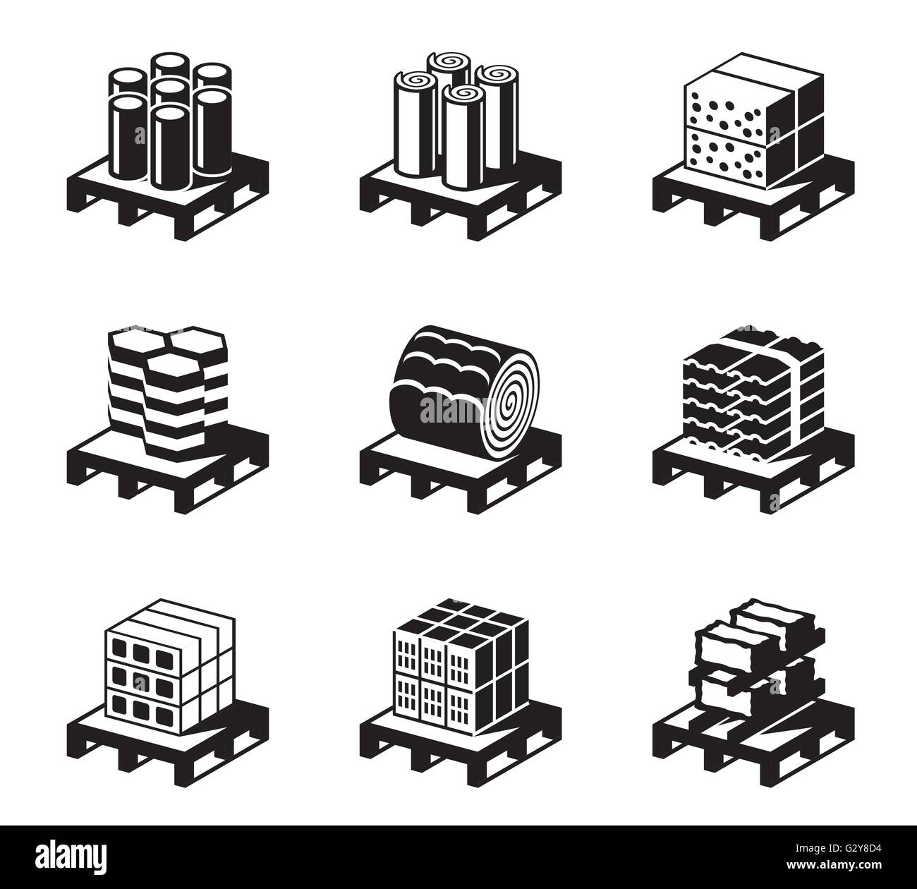 Construction and building materials - vector illustration Stock Vector ...
