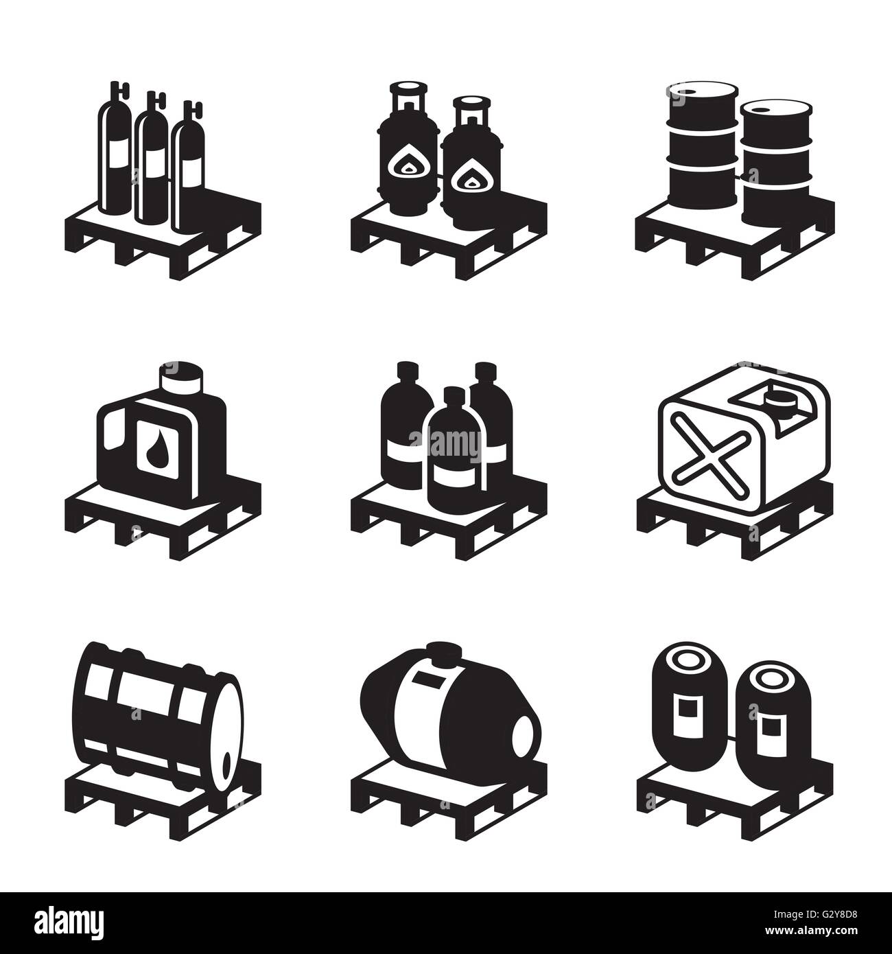 Warehouse products Cut Out Stock Images & Pictures - Alamy