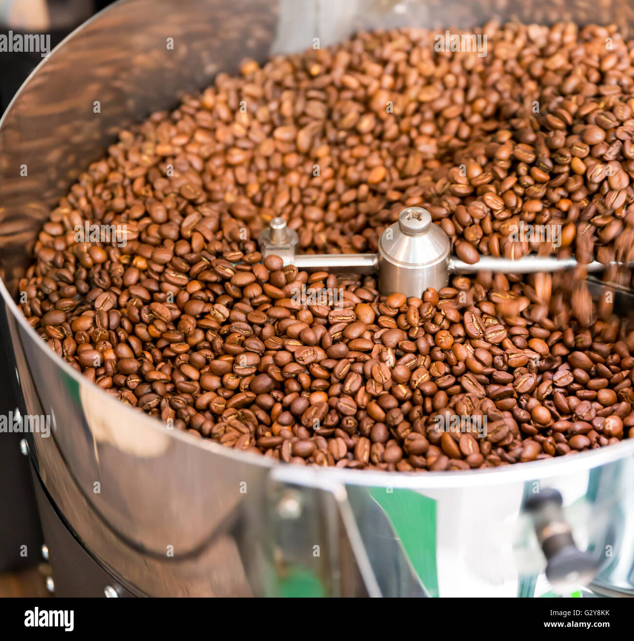 Milling the beans machine hi-res stock photography and images - Alamy