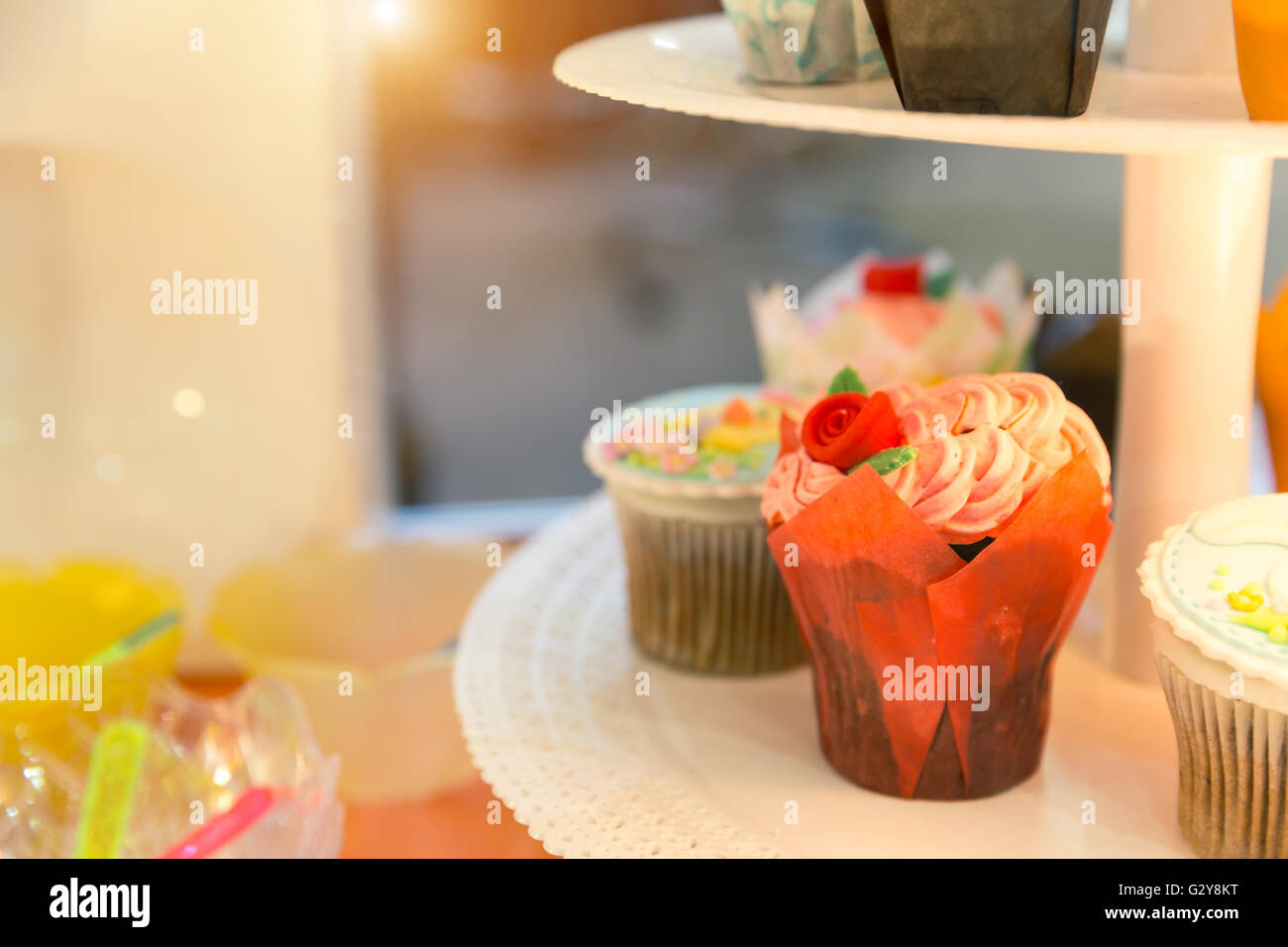 Chocolate cakes pack hi-res stock photography and images - Alamy