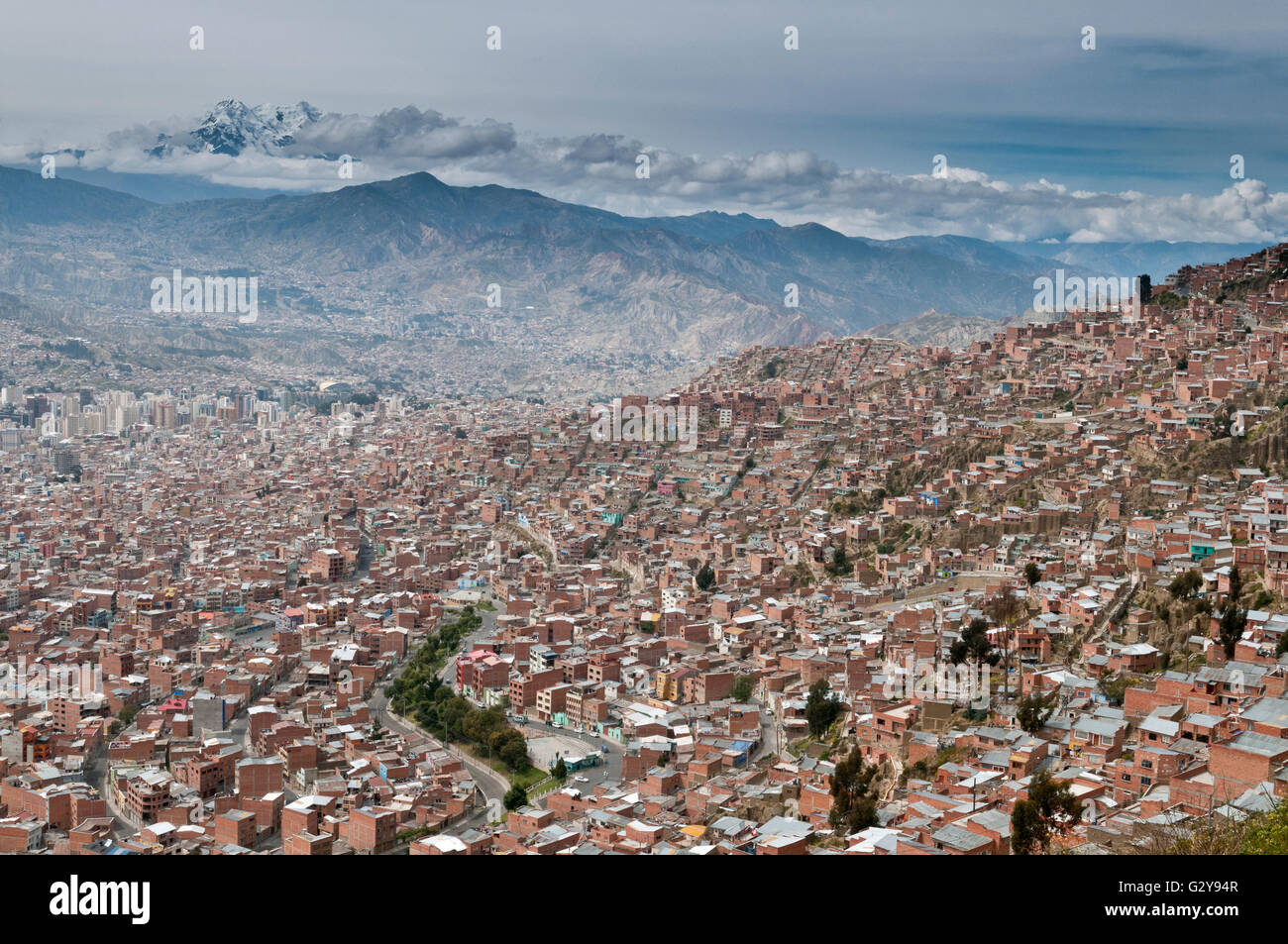 Bolivia city clouds hi-res stock photography and images - Alamy