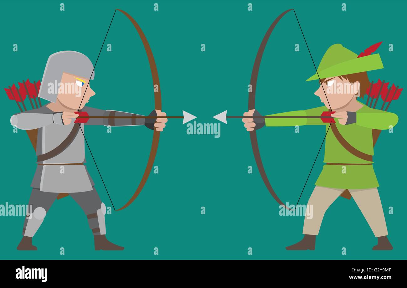 Robin archer Stock Vector Images - Alamy
