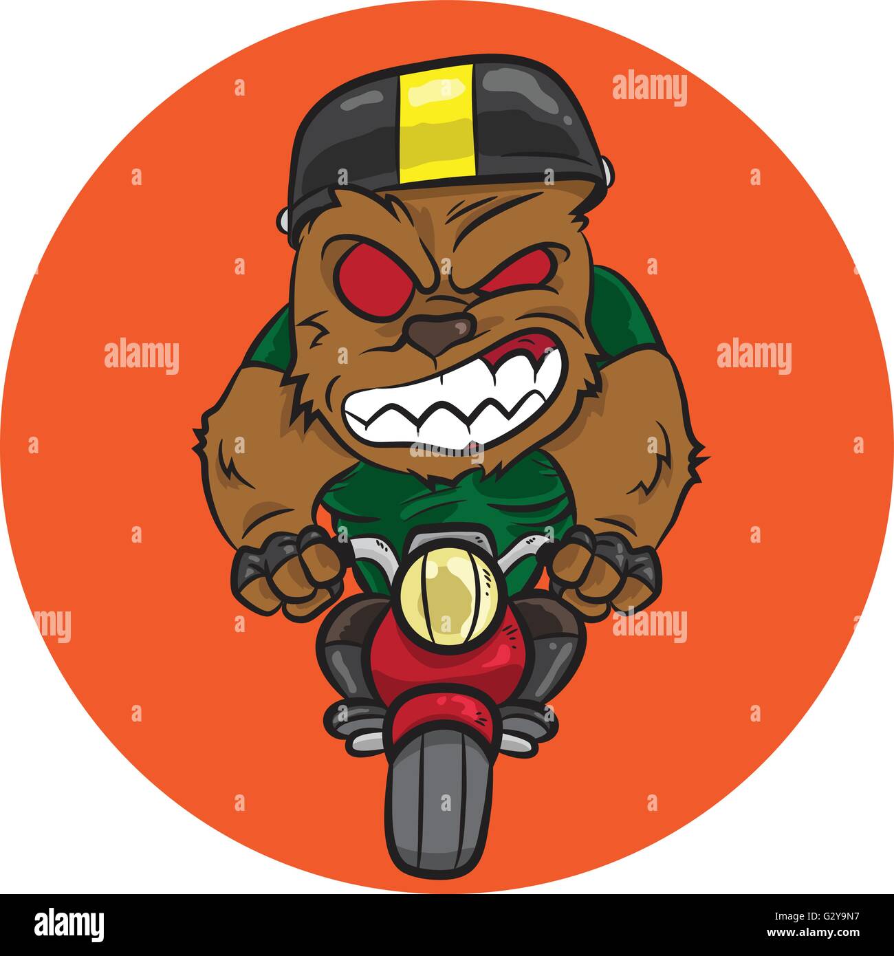 Bear ride Stock Vector Images - Alamy